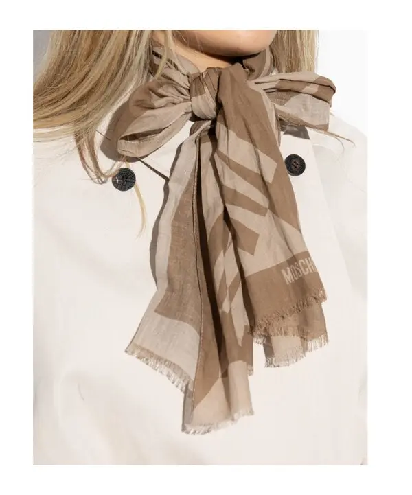 Moschino Pattern Scarf