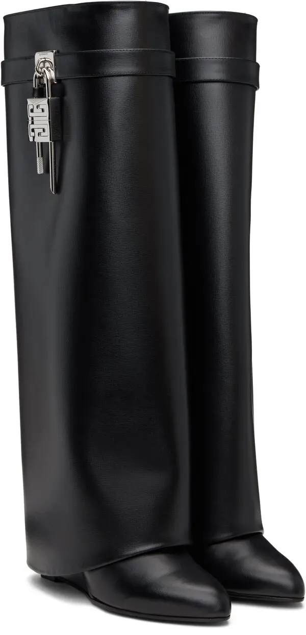 Givenchy Shark Lock Pointed Toe Boots