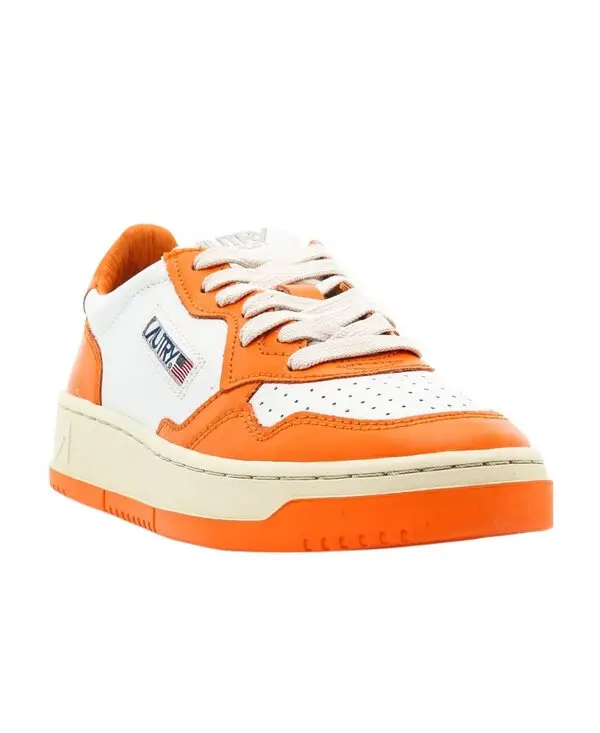 AUTRY Medalist Bicolor Low-top Sneakers - Nude