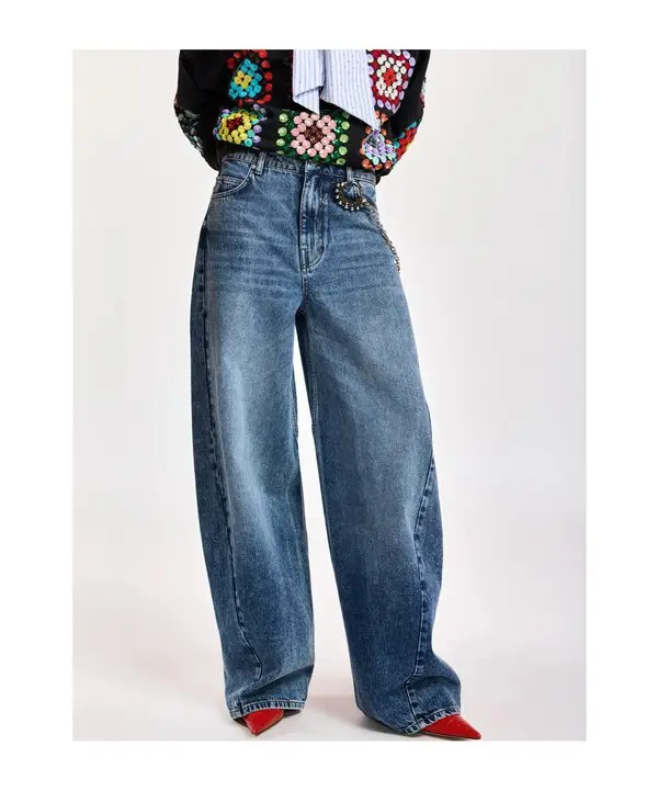 Essentiel Antwerp Cotton Barrel-leg Jeans