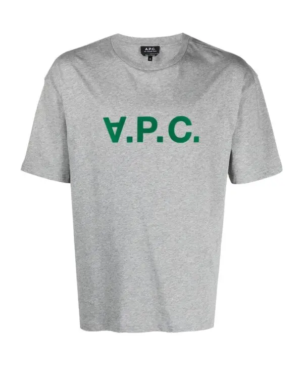 A.p.c. Logo Printed Crewneck T-shirt