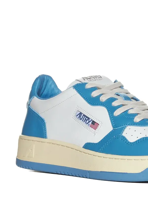AUTRY Medalist Bicolor Low-top Sneakers - Blue