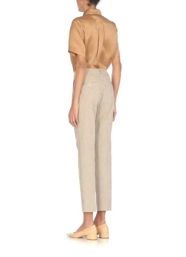 Max Mara Striped Casual Pants