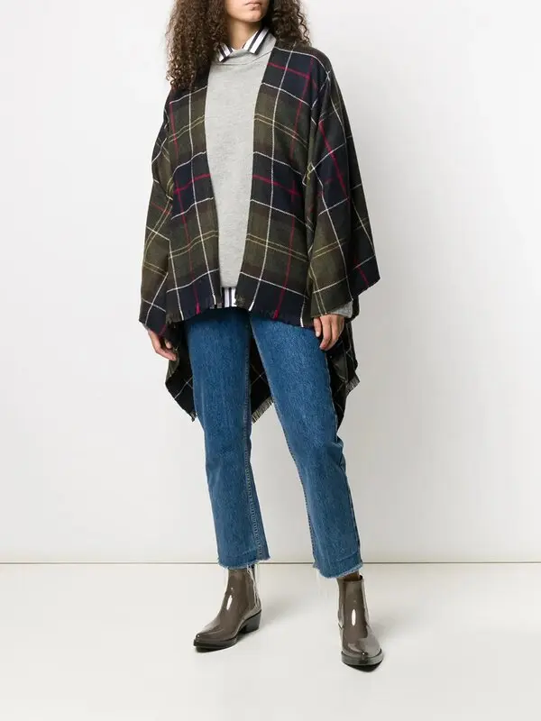 Barbour Staffin Plaid Throw Blanket
