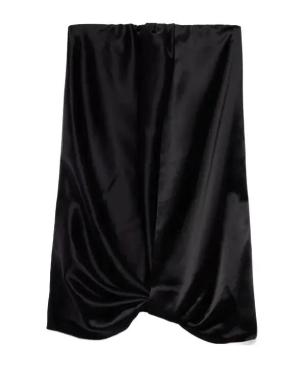 7 For All Mankind Satin Corset-style Mini Dress