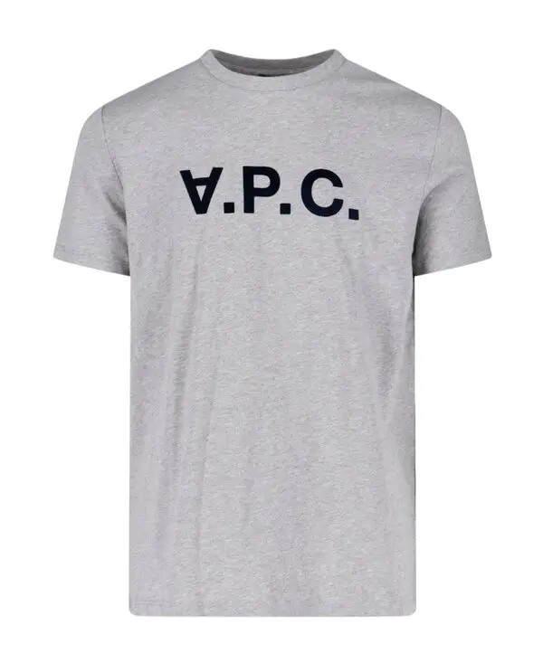 A.p.c. Logo Printed Crewneck T-shirt