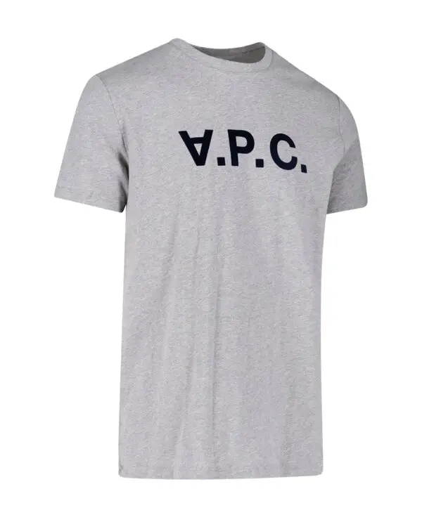 A.p.c. Logo Printed Crewneck T-shirt