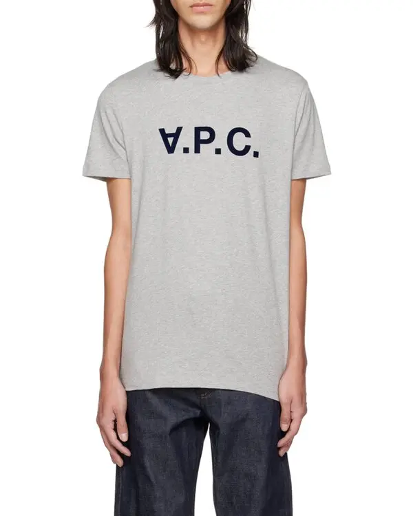 A.p.c. Logo Printed Crewneck T-shirt