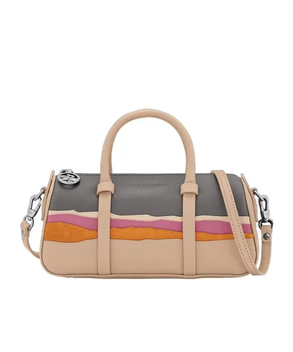 Longchamp X Caroline Hélain Small Patchwork Holdall Bag