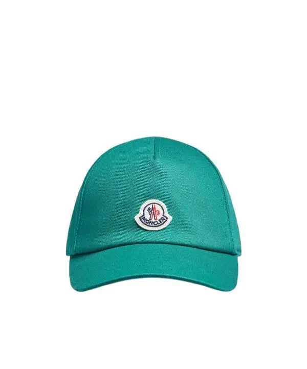 Moncler Gabardine Baseball Cap - Green