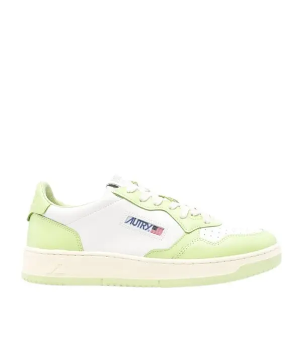 AUTRY Medalist Bicolor Low-top Sneakers - White