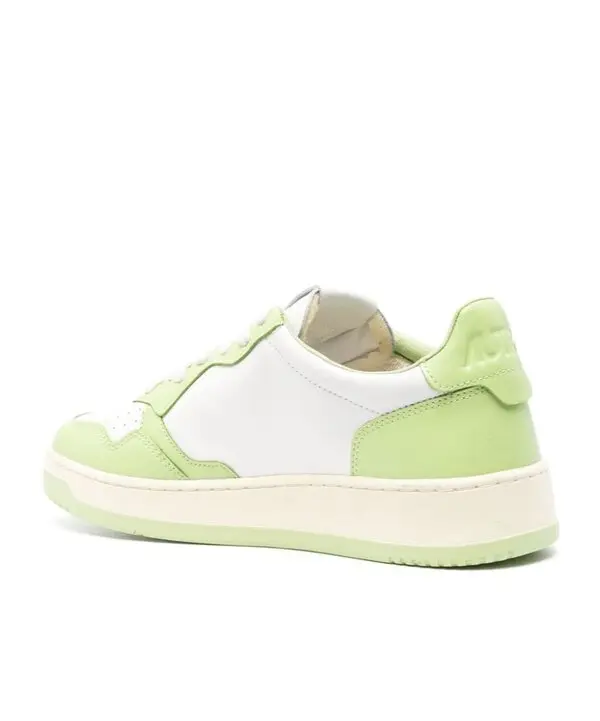 AUTRY Medalist Bicolor Low-top Sneakers - White