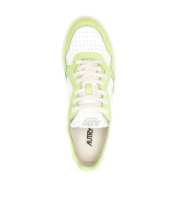 AUTRY Medalist Bicolor Low-top Sneakers - White