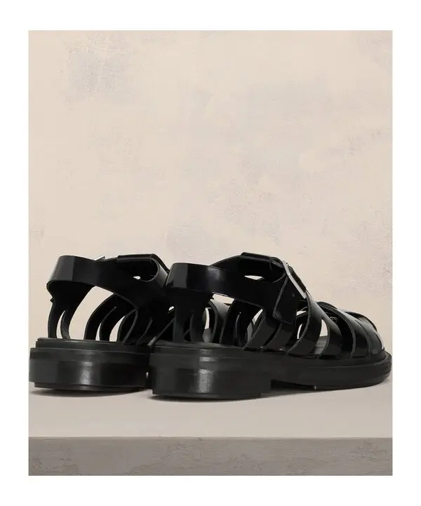 AMI Paris Buckled Strappy Sandals