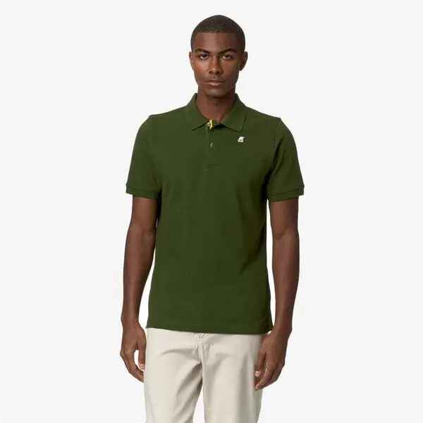 K-WAY Two-button Logo Polo Shirt