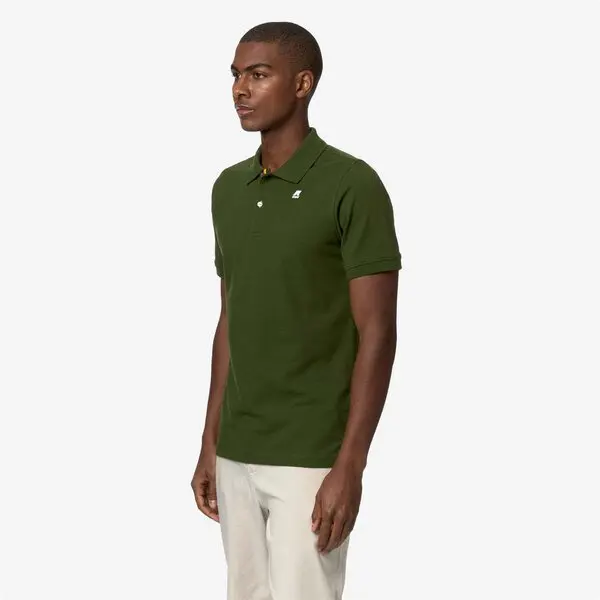 K-WAY Two-button Logo Polo Shirt
