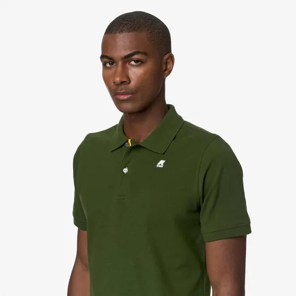 K-WAY Two-button Logo Polo Shirt