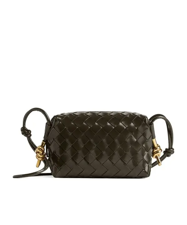 Bottega Veneta Mini Loop Camera Bag - Khaki