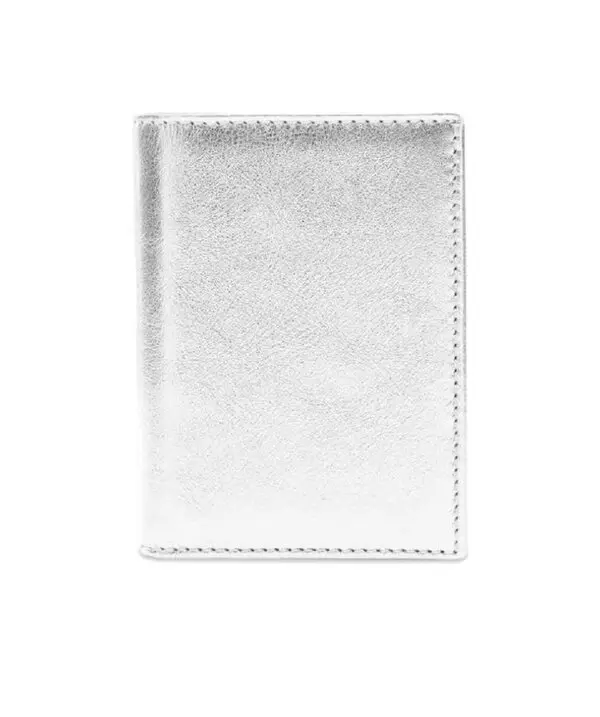 Comme Des Garçons Logo Wallet - White