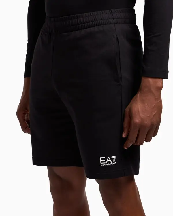 EA7 Logo-print Shorts