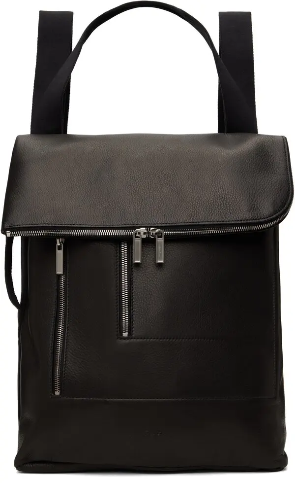Rick Owens Hollywood Cargo Backpack - Black