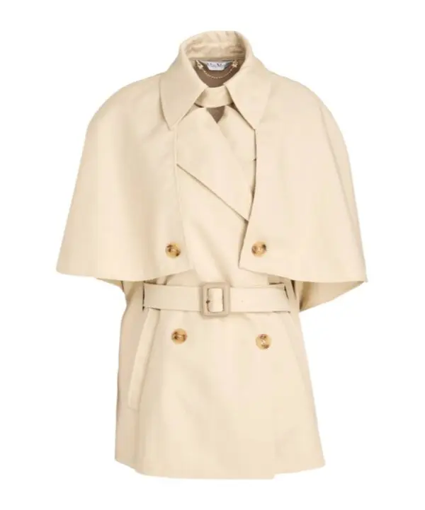 Max Mara Sleeveless Trench Coat - Beige