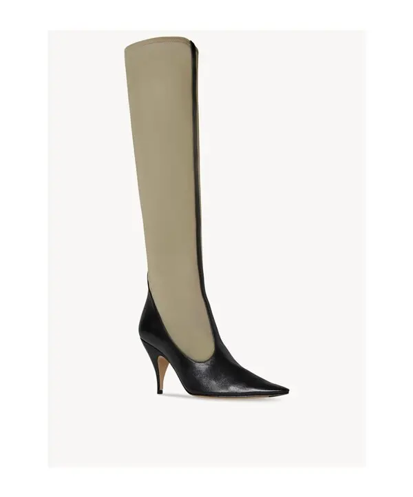 THE ROW 90mm Mesh Knee-high Boots