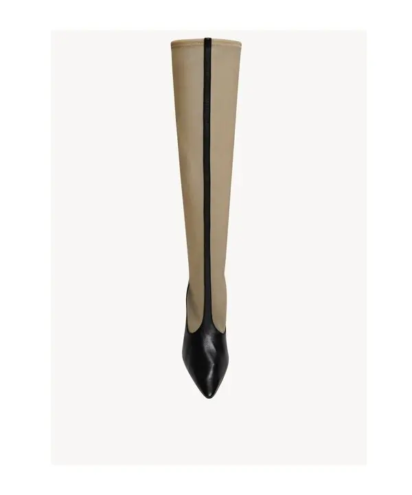 THE ROW 90mm Mesh Knee-high Boots