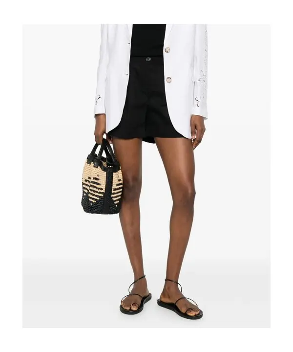 ERMANNO FIRENZE Pleated Tailored Shorts