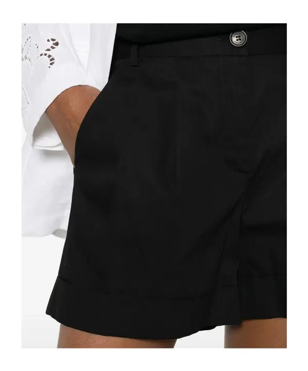 ERMANNO FIRENZE Pleated Tailored Shorts