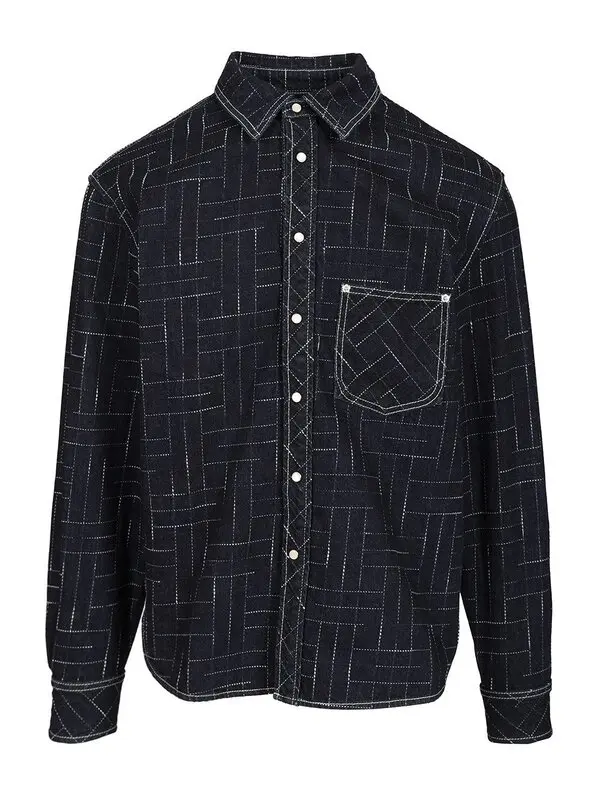 Kenzo Long Sleeve Buttoned Shirt
