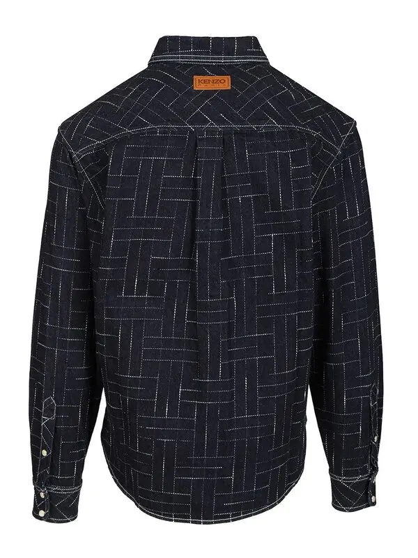 Kenzo Long Sleeve Buttoned Shirt