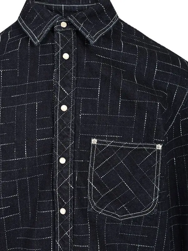 Kenzo Long Sleeve Buttoned Shirt