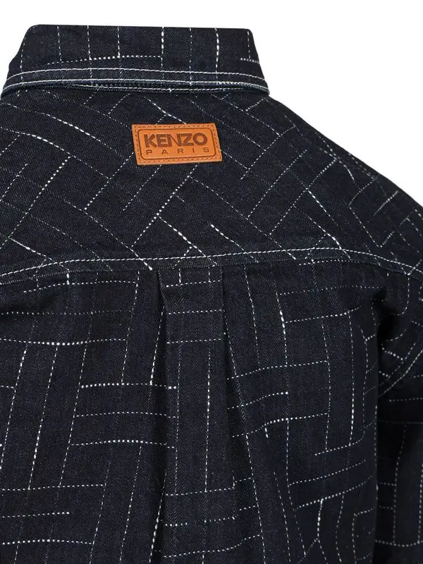 Kenzo Long Sleeve Buttoned Shirt