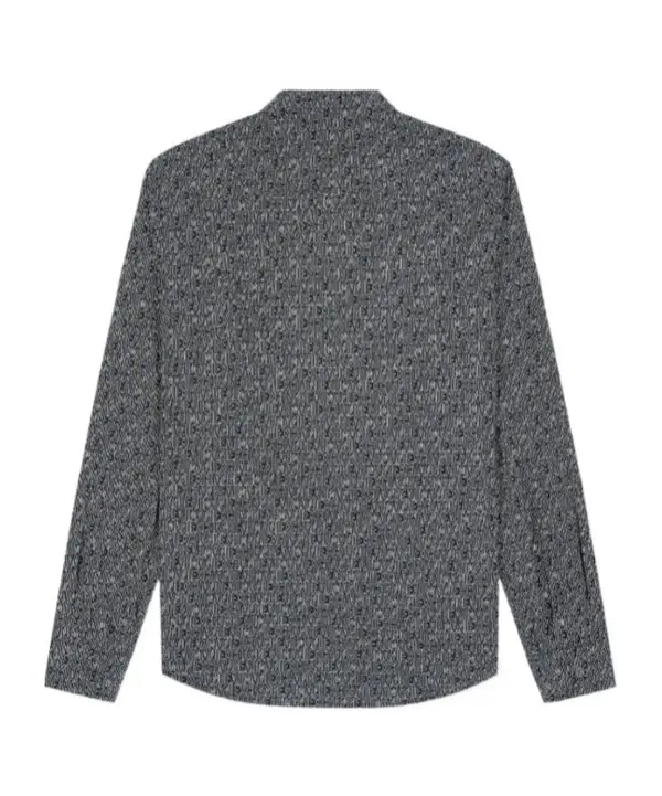 Armani Exchange Slim Fit Shirt In Stretch Cotton Poplin