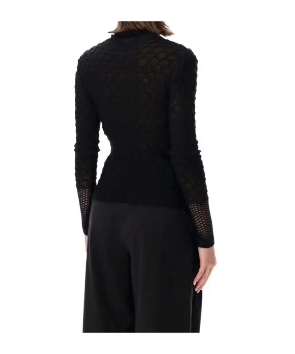 LANVIN Long-sleeved Sweater - Black
