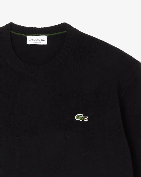 Lacoste Logo Patch Crewneck Sweatshirt