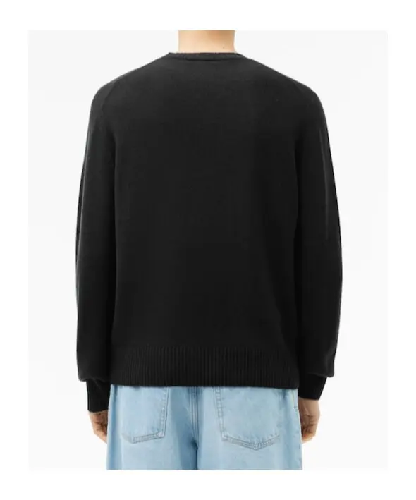 Lacoste Logo Patch Crewneck Sweatshirt