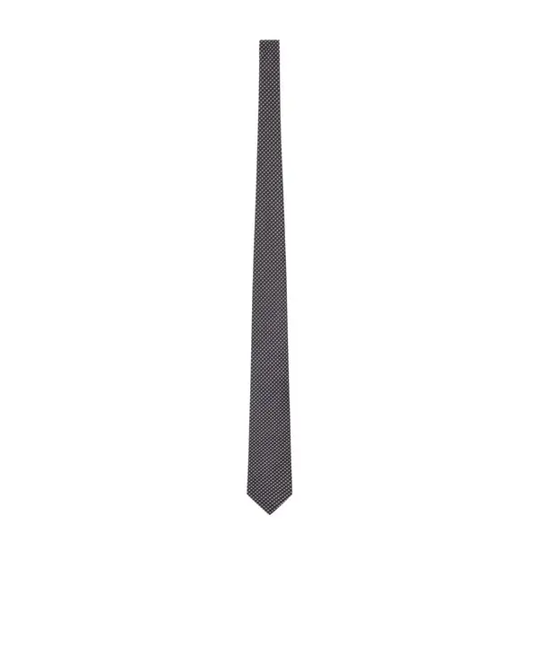 LARDINI Jacquard Pointed Tip Tie