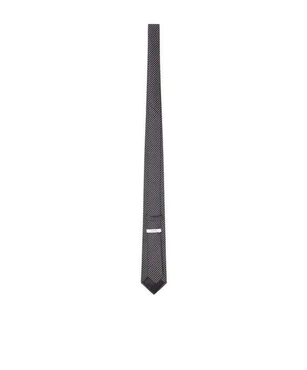 LARDINI Jacquard Pointed Tip Tie