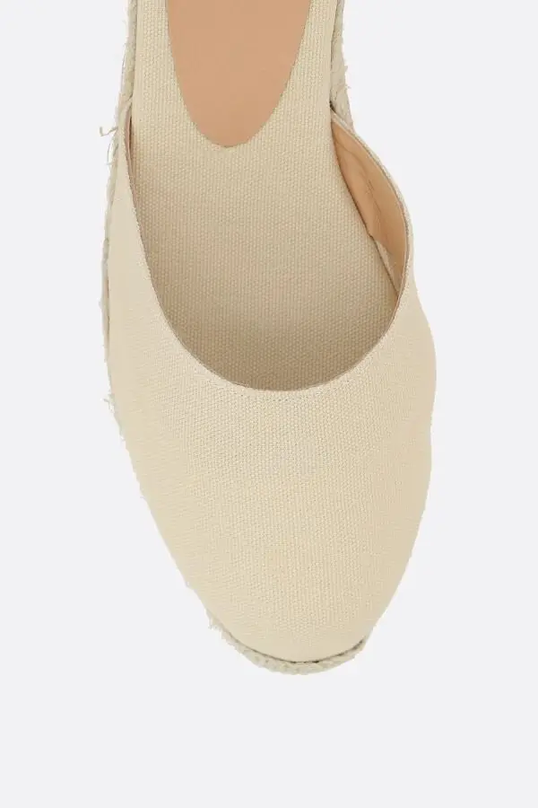 CastaÑer Carina Tie-up Wedge Sandals