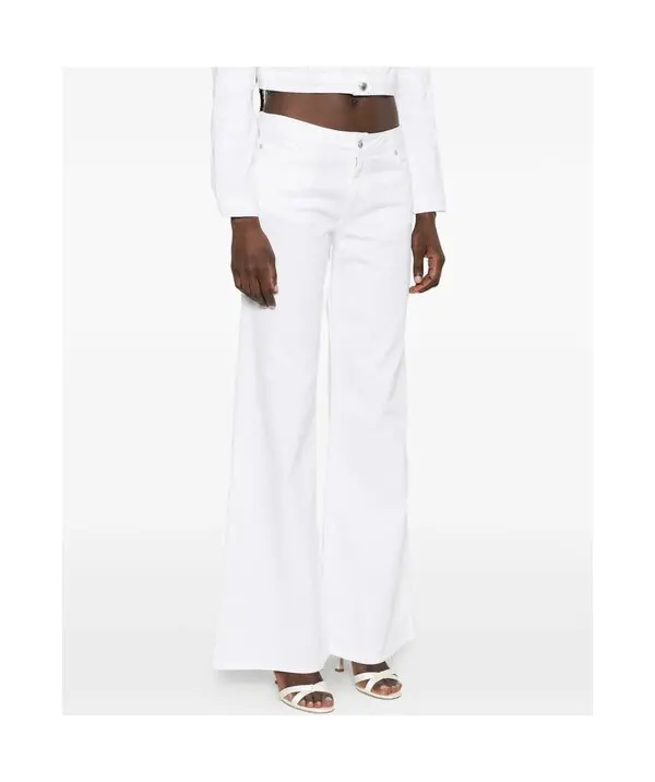ERMANNO FIRENZE Five-pocket Flared Jeans