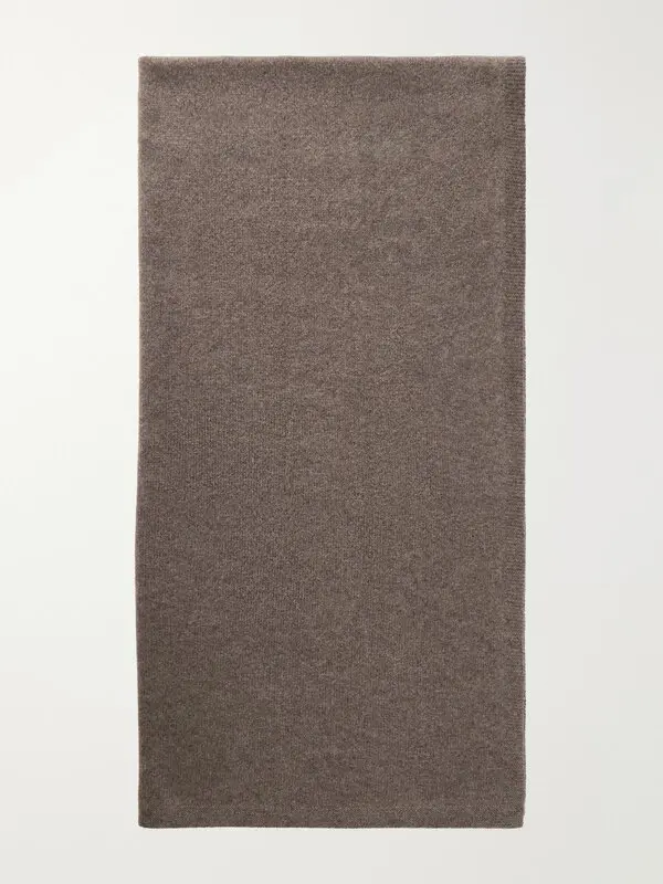 Nour Hammour Cashmere Scarf - Neutrals