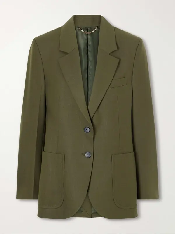 Victoria Beckham Katherine Twill Blazer