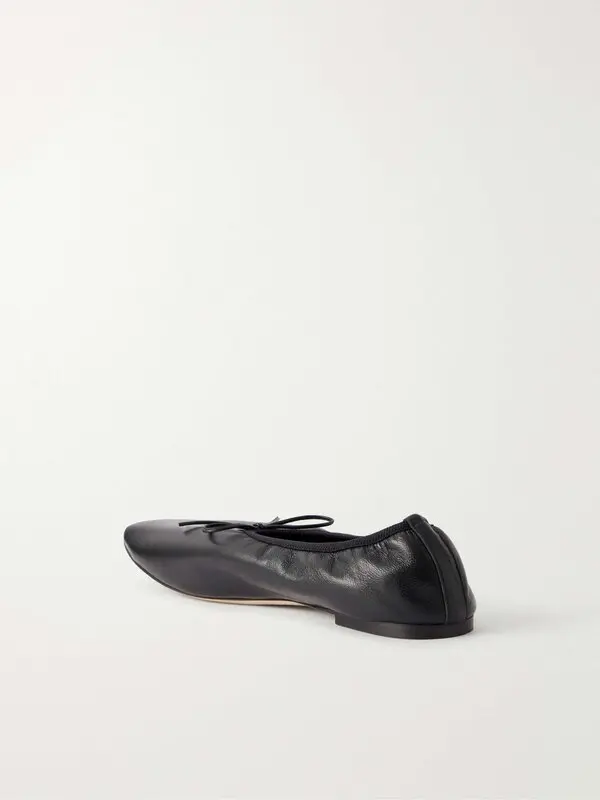 JAMIE HALLER The High Vamp Leather Ballet Flats