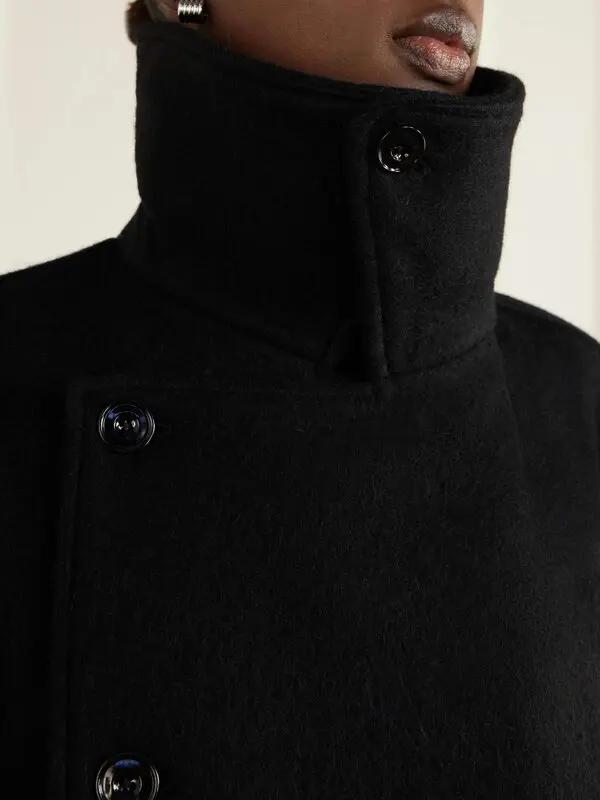 LEMAIRE Belted Wool And Alpaca-blend Coat