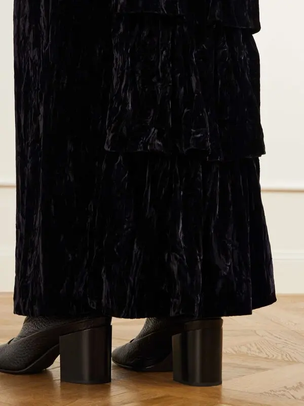Anna Sui Velvet Maxi Skirt