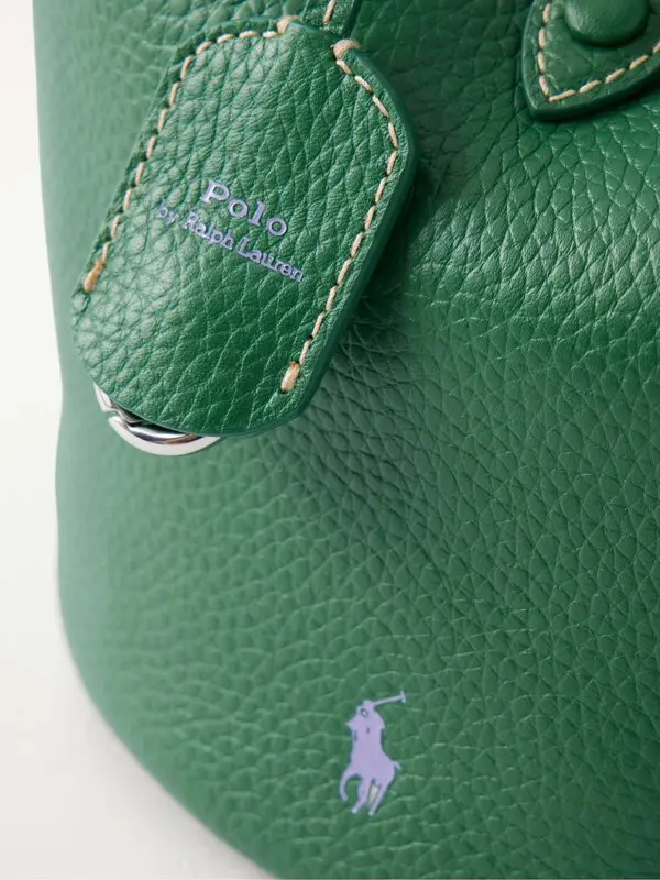 Polo Ralph Lauren Ply Small Leather Tote