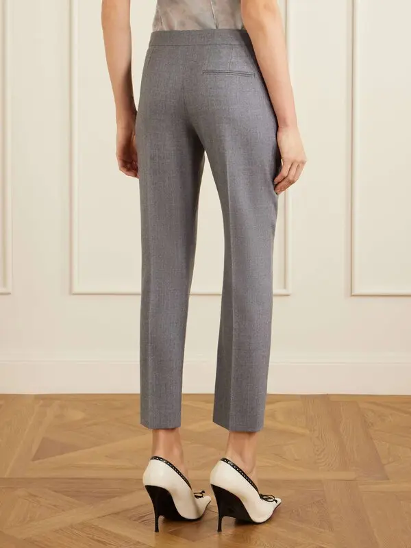 Alexander McQueen Wool Straight-leg Pants