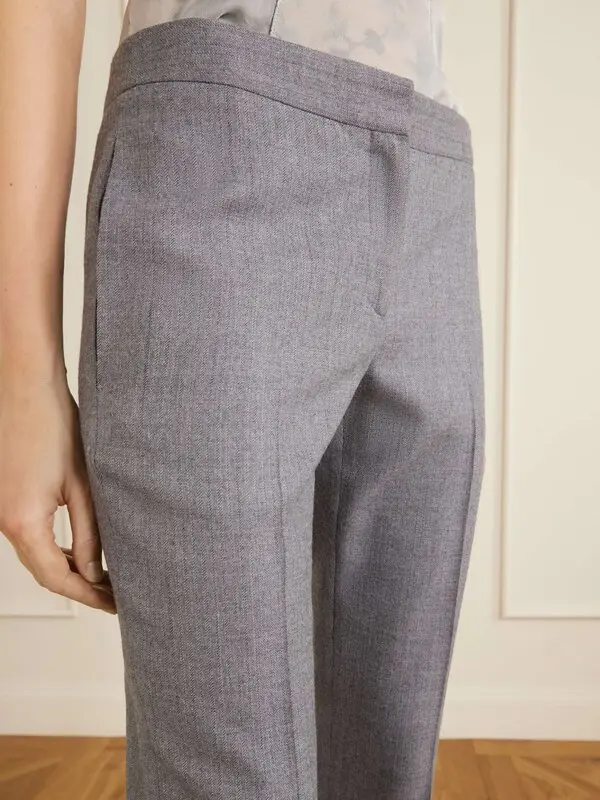 Alexander McQueen Wool Straight-leg Pants